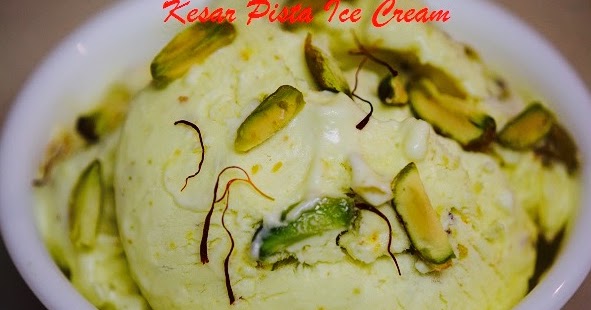 Kesar Pista Ice Cream | Instant No Cook Recipe | Jyoti's Kitchen ...