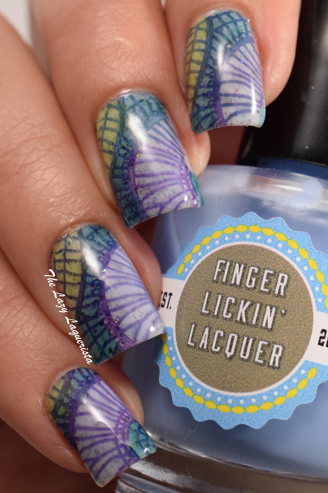 Manicure Manifesto: Colour Blocked Lead Lighting Nail Art