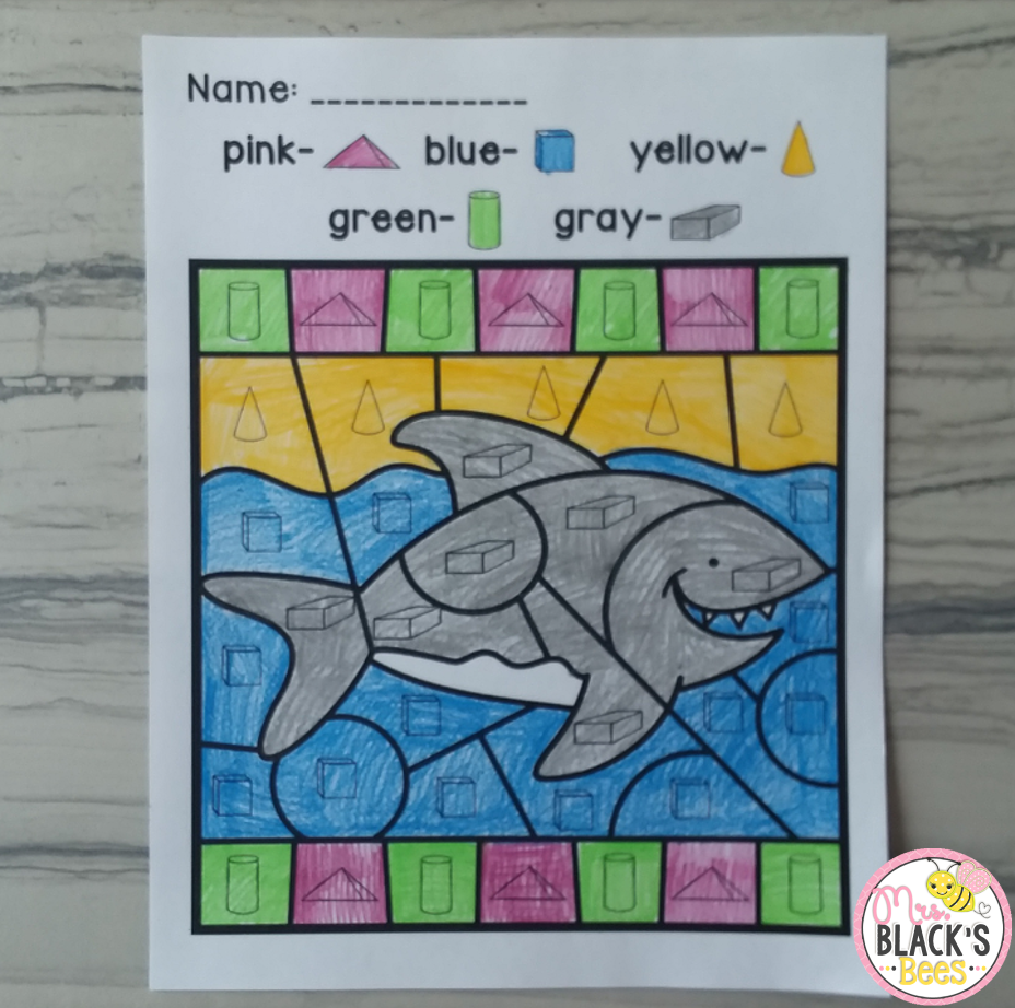 Color by Code Activities- Plus a FREEBIE | Mrs. Black's Bees