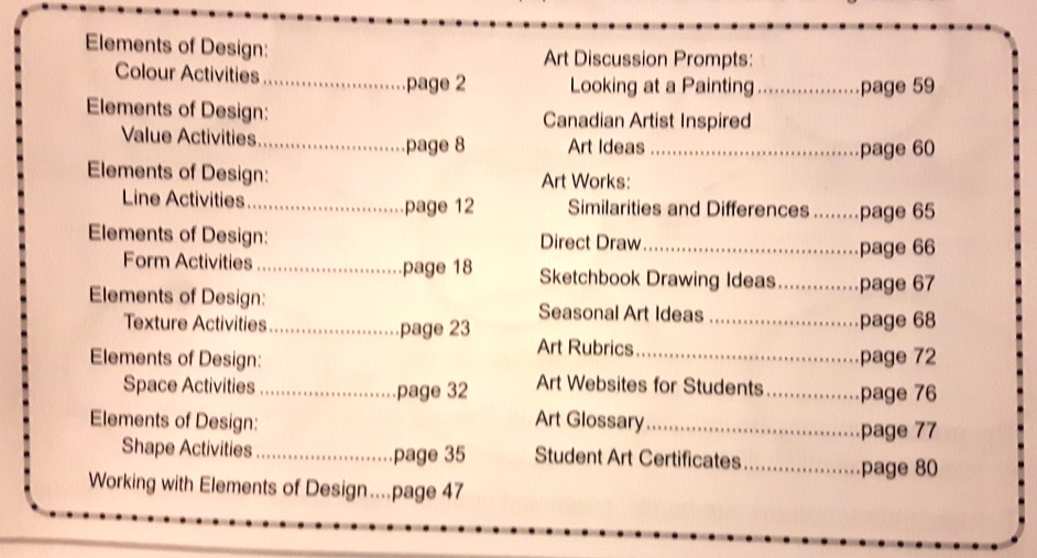 Art Book: Canadian Art Ideas - A Net in Time
