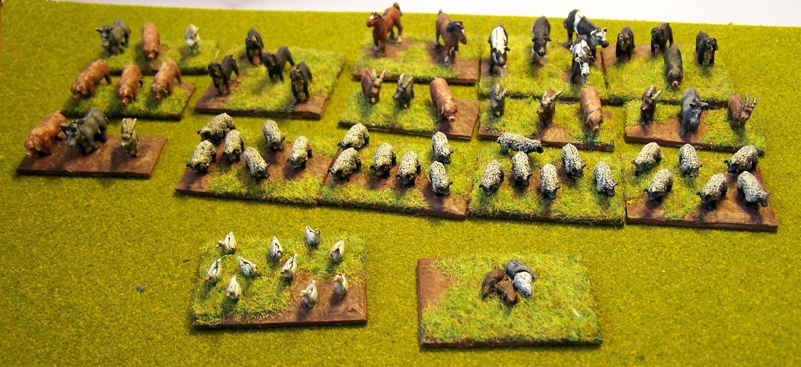 Ten and Fifteen Mil Wargames: 15mm Animal Farm Army