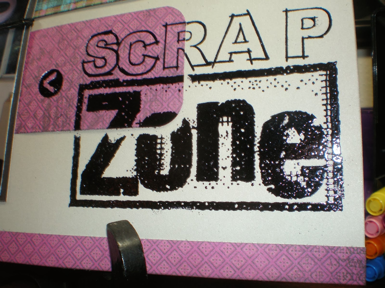 Tickle Me Scrappy: Their Sketch, My Way: Scrap Zone