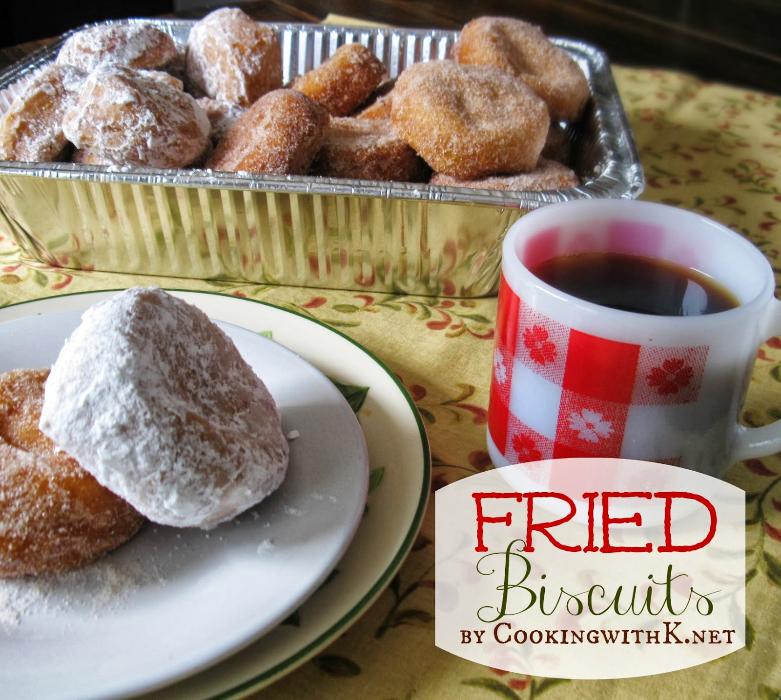 Cooking with K: Old School Fried Biscuits {aka Camp Biscuits at our house!}