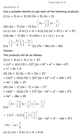NCERT Text Book Solutions NCERT Solutions For Class 8th Maths Chapter 