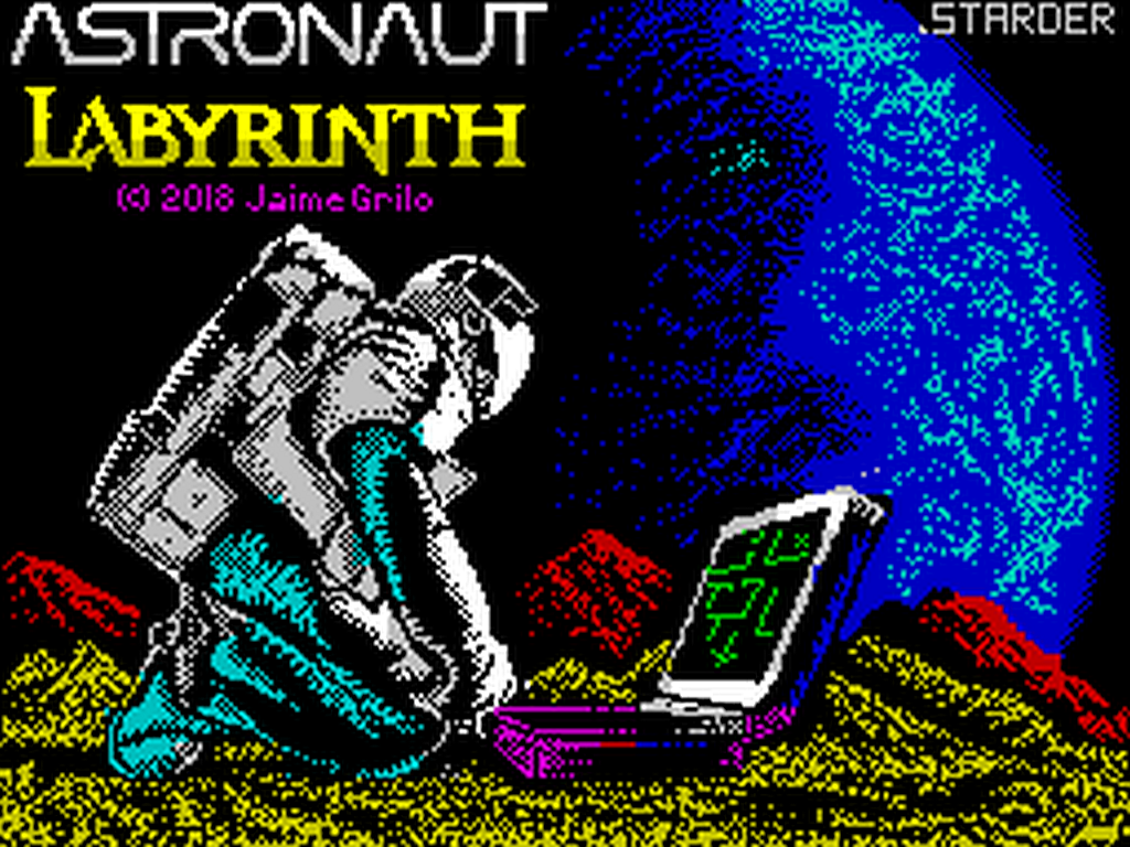 Indie Retro News: ASTRONAUT LABYRINTH - Jaime Grilo's brand new ZX ...