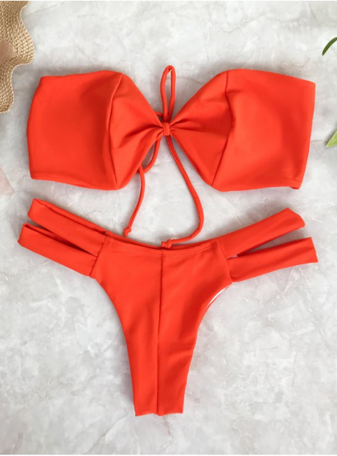 SOPHIEsticated: Dare to Bare: Orange Bathing Suit 2017
