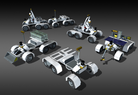 Lunar Pioneer: Canadian Lunar Exploration Light Rover prototype