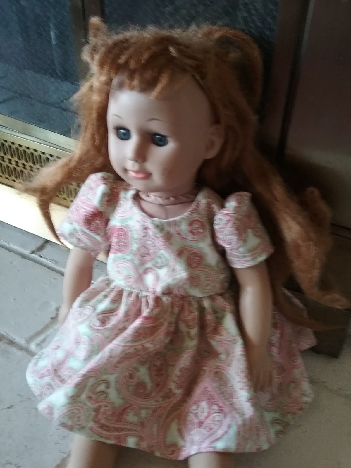 Kathy's Kwilts and More: Oh Sew Kat doll clothes blog tour Sugar and Spice