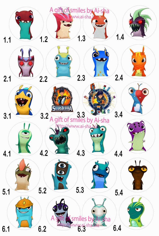 Edible Image Slugterra - Aisha Puchong Jaya