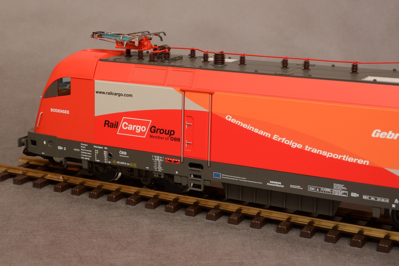 My Miniature Worlds: Piko 37428, G-scale Class 1116 "Taurus" electric ...