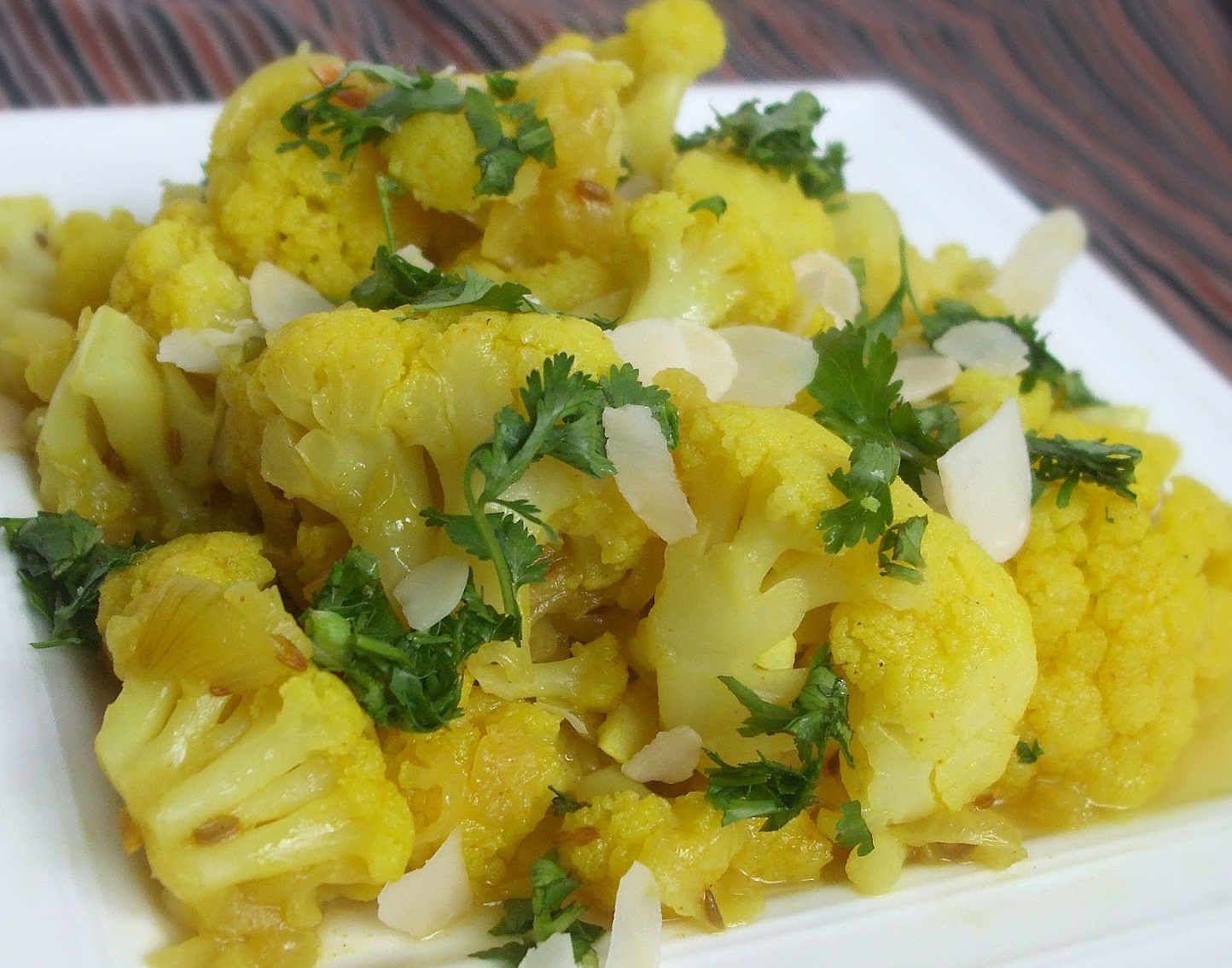 Couve-Flor com Especiarias | Virei Vegetariano | Receitas Veganas