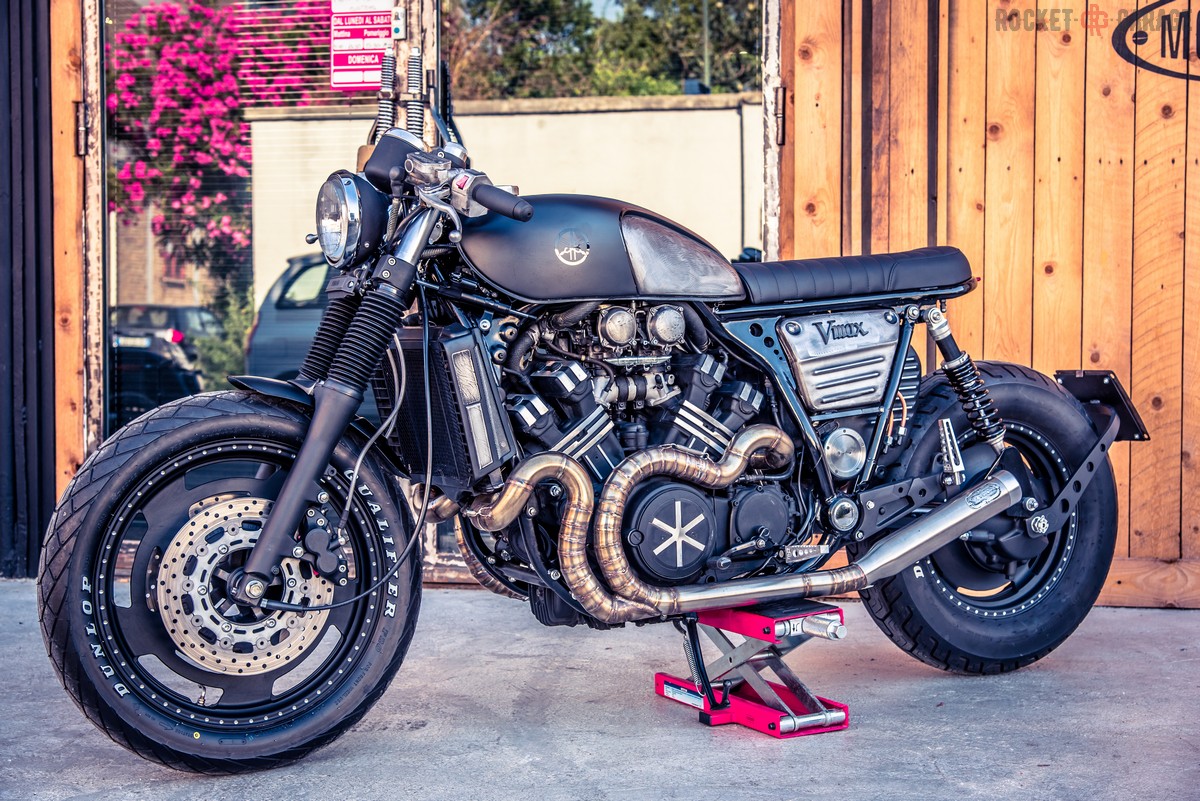 V Max Muscle Cafe | Moto Design Custom - RocketGarage - Cafe Racer Magazine