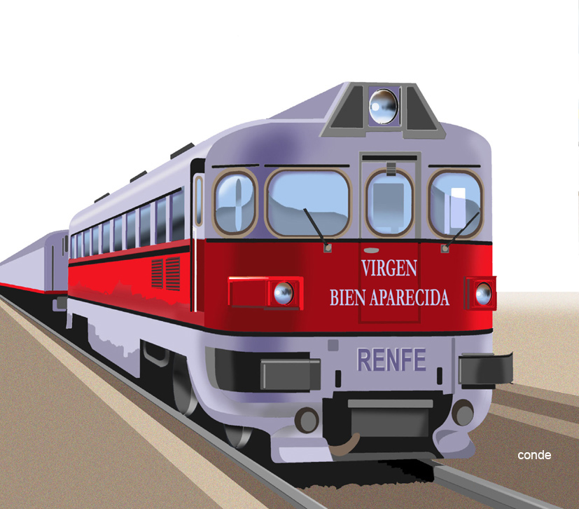 ILUSTRACIONES TRENES M. CONDE: TALGO III