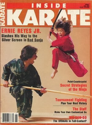 ARE YOU BAD ENOUGH?: Top 10 Covers of Inside Karate Magazine: #8: Ernie ...