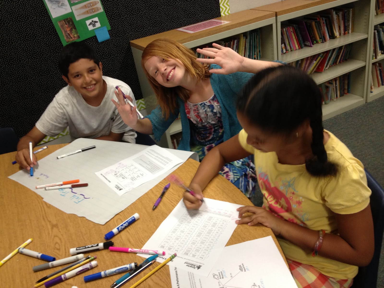 Ms. Spinrod's Class: Conceptual Math Group Work