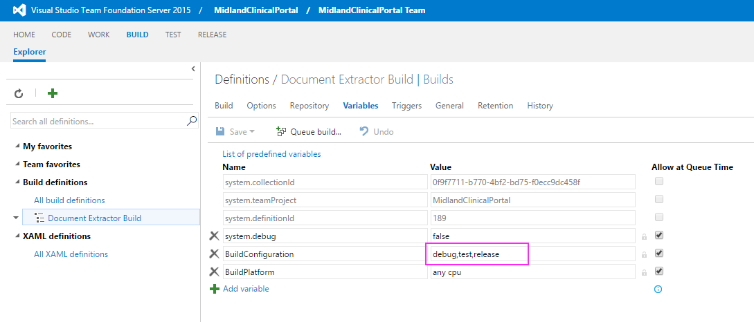 Hello This Is A Heading Tfs 2015 Build Configurations And Config Transforms