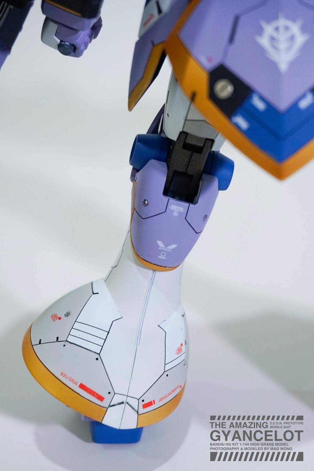 Custom Build: HGBF 1/144 "The Amazing" Gyancelot