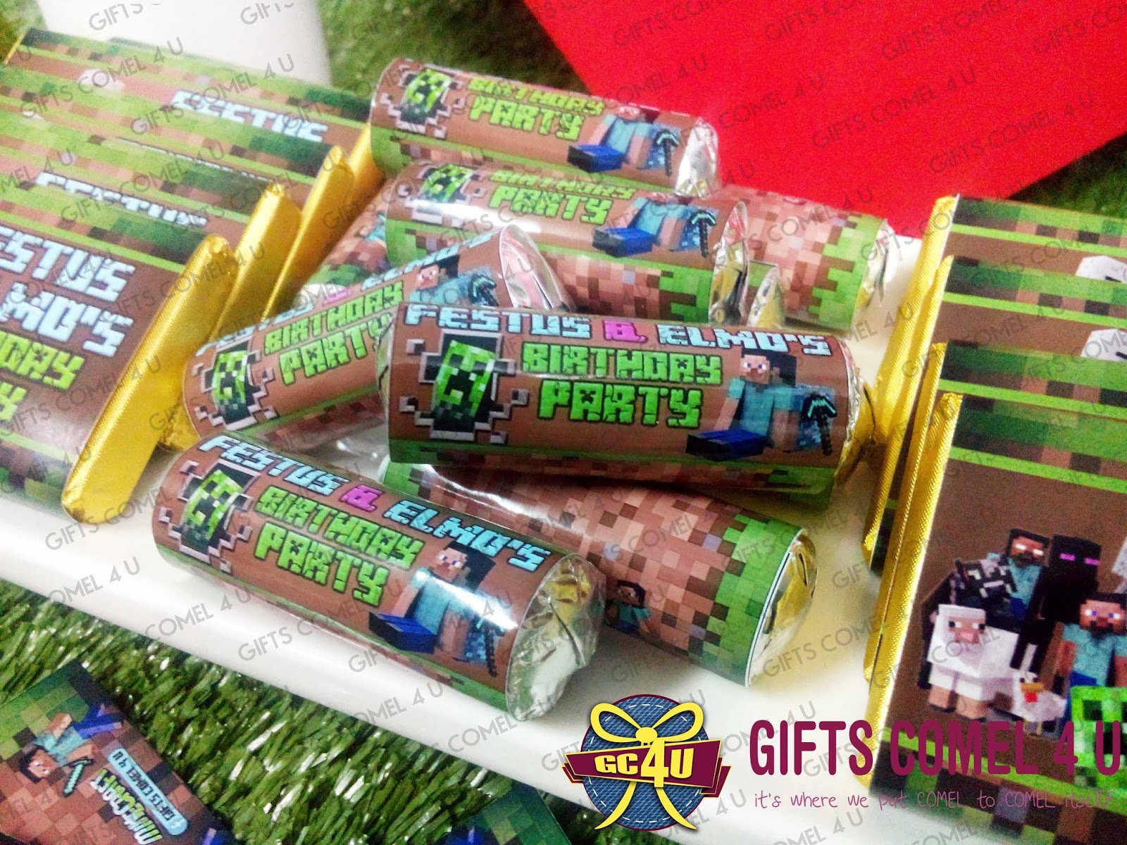 Gifts Comel 4 U: Ordered by Shaliza Matridi : "Minecraft Theme ...