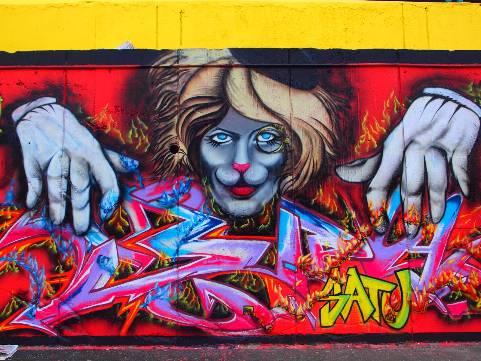 AJ BY ALEXANDER JAMES: KUALA LUMPUR : POP GRAFFITI PART 1