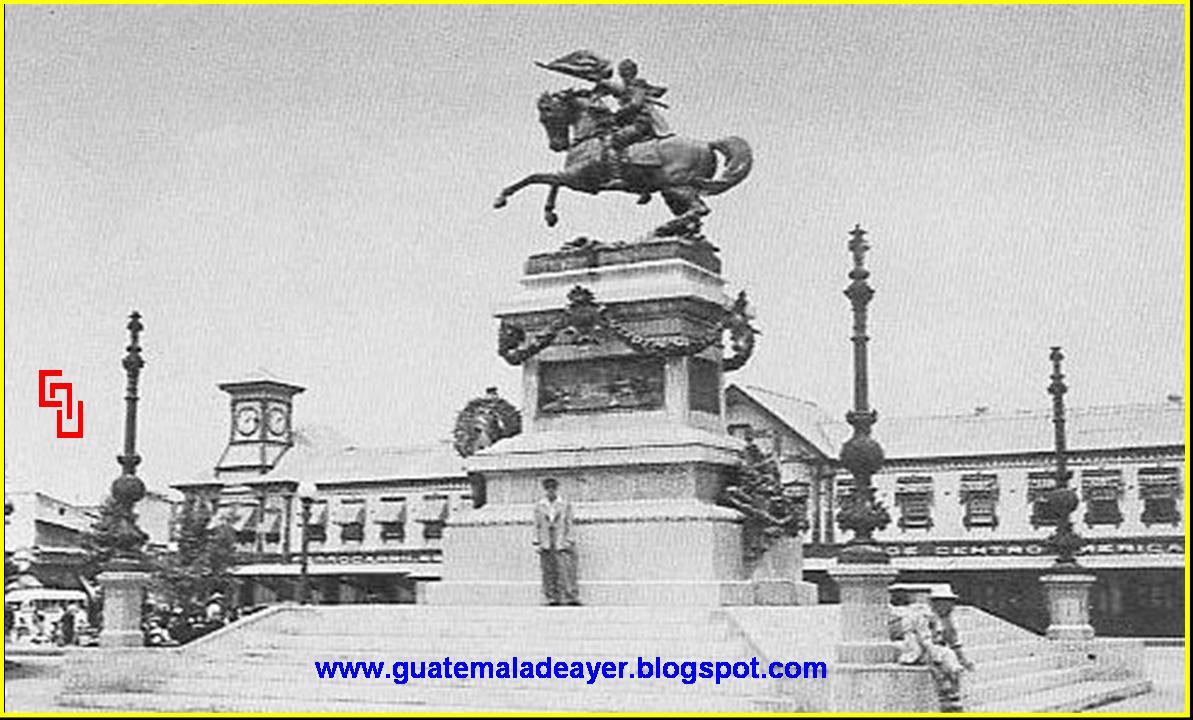 Historia de la Ciudad de Guatemala: Monumento a Justo Rufino Barrios