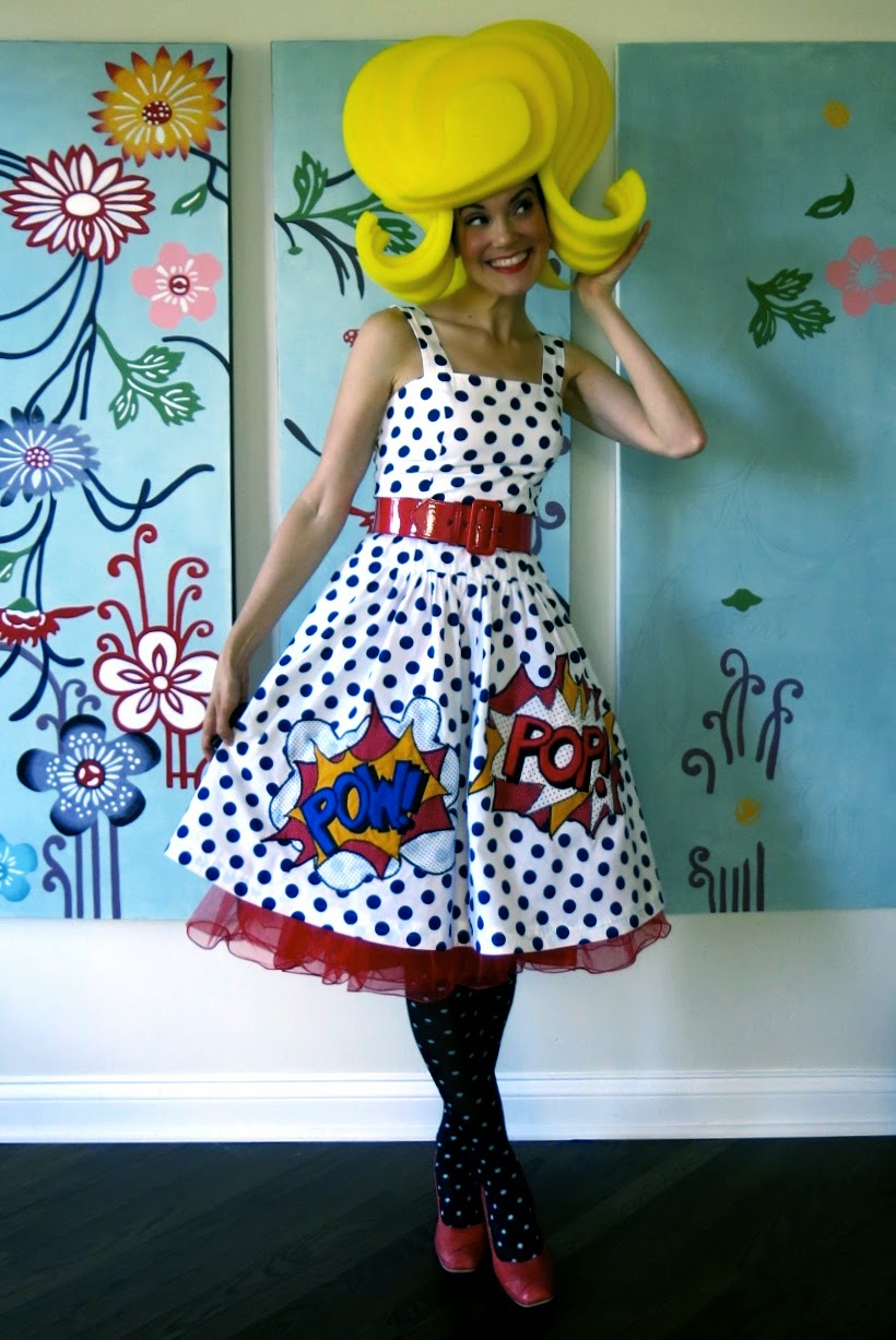 Pop Art Woman Costume