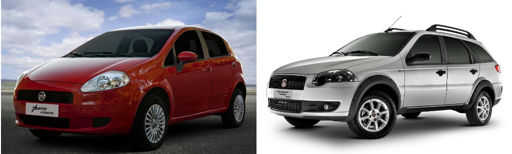 Los Fiat Palio Trekking y Punto Attractive suman el doble airbag de ...