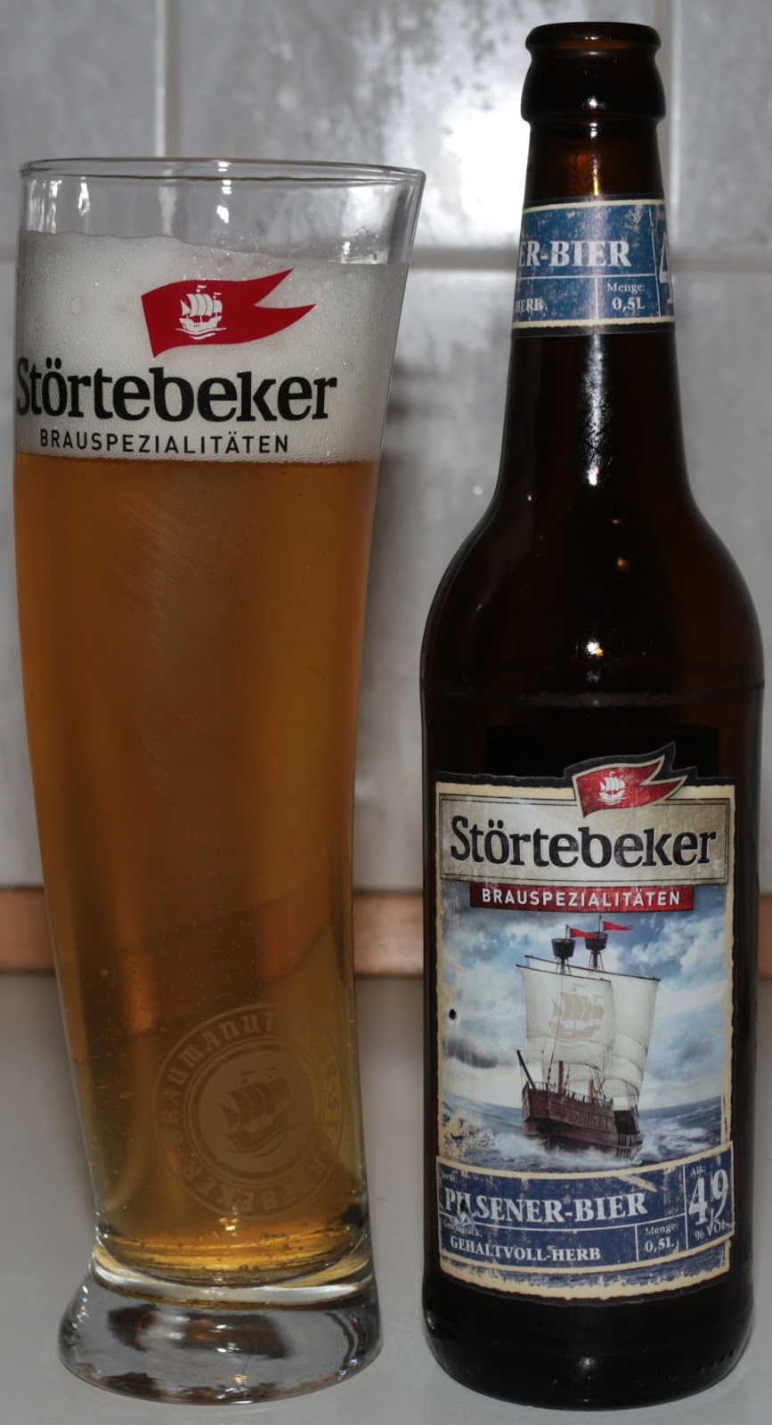 Black Bens Ølblog: Störtebeker Pilsener-Bier