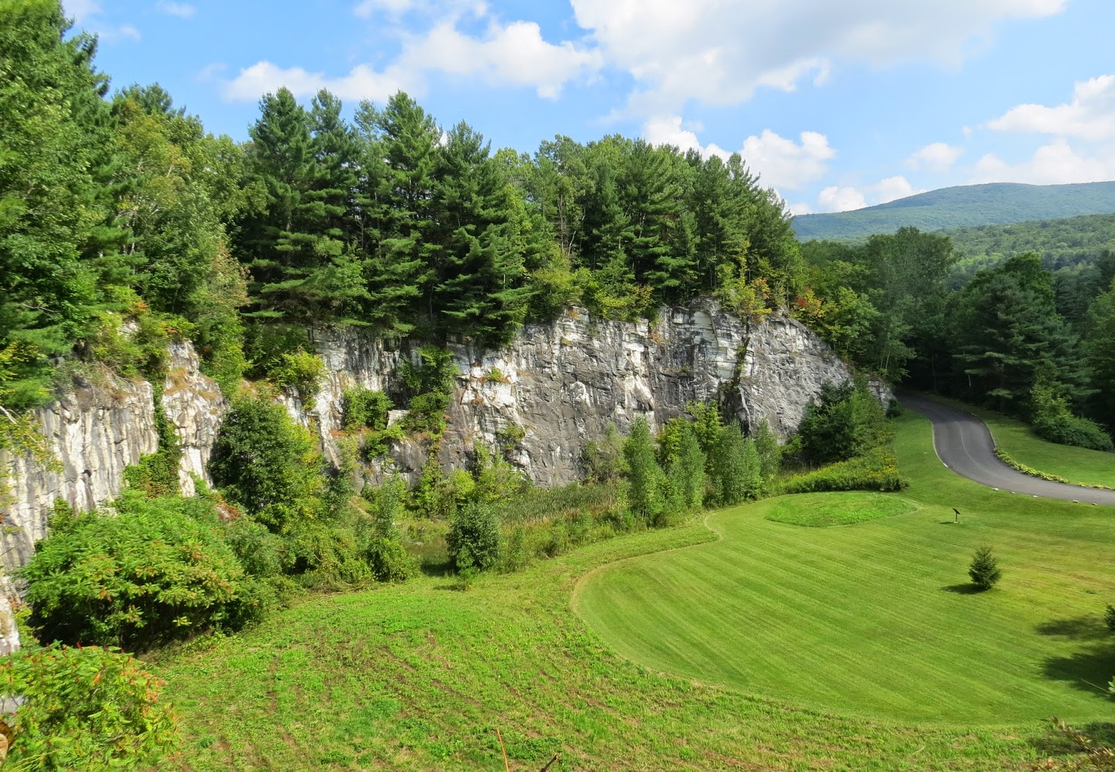 Where's Liz? 2014: White Marble Dam, Natural Bridge, and Mount Greylock