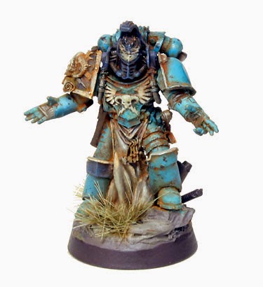 Marc Raley Miniatures: Pre Heresy Alpha Legion Librarian and Moritat