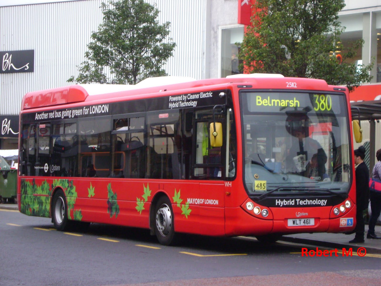 The London Bus Blog: Optare Tempo Hybrids for Route 380 EX Route 276