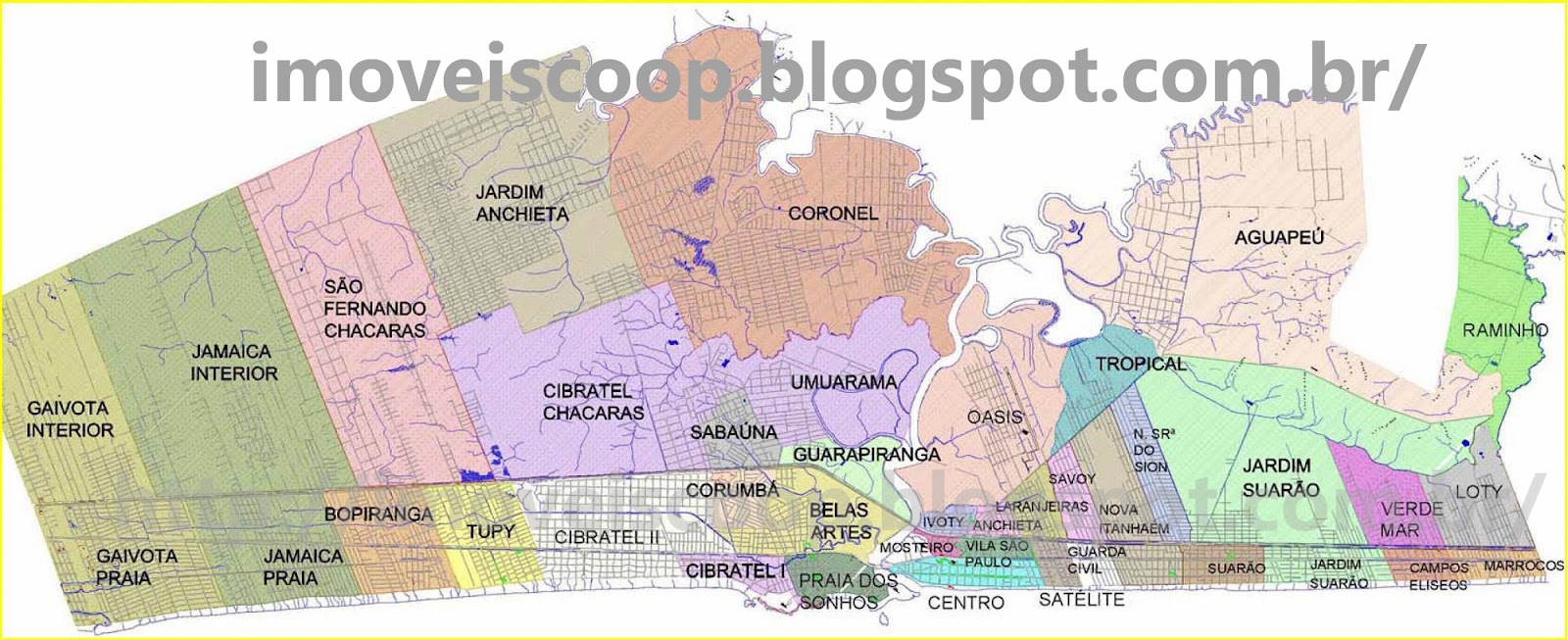 CASAS, TERRENOS, CHÁCARAS, EM ITANHAÉM, PERUIBE,: MAPAS DE BAIRROS ITANHAEM