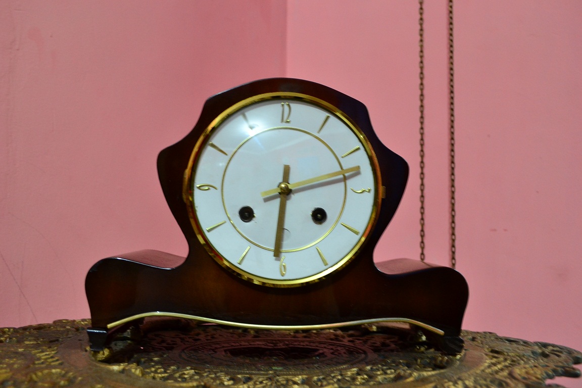 jam - jam kuno and antique stuff: Franz Hermle & Shone mantel clock