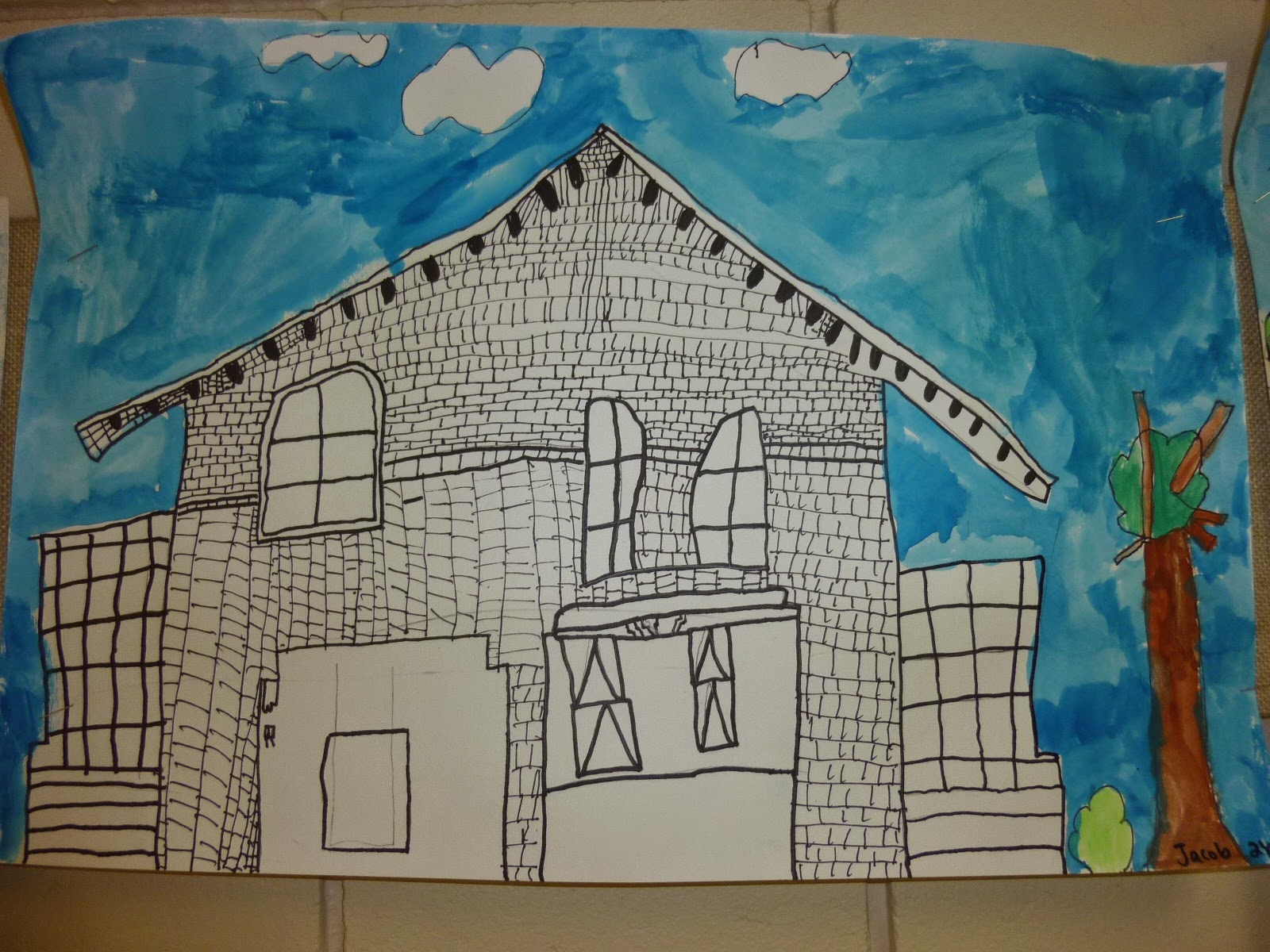 Mrs. Werner's Art Room: 2nd Grade Local Architecture