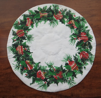 The Way I Sew It: String Ring Table Mat Finish