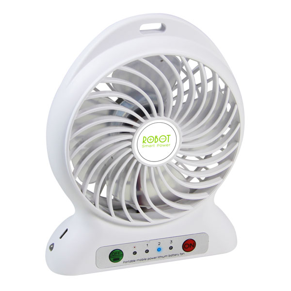 The Priority Store: Robot portable mini Fan with Power Bank RT-BF01 ...