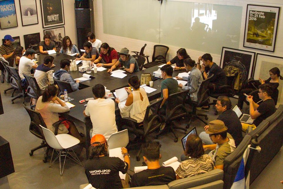 swordshines10: don gordon bell photographs the cast reading of PALAWAN ...