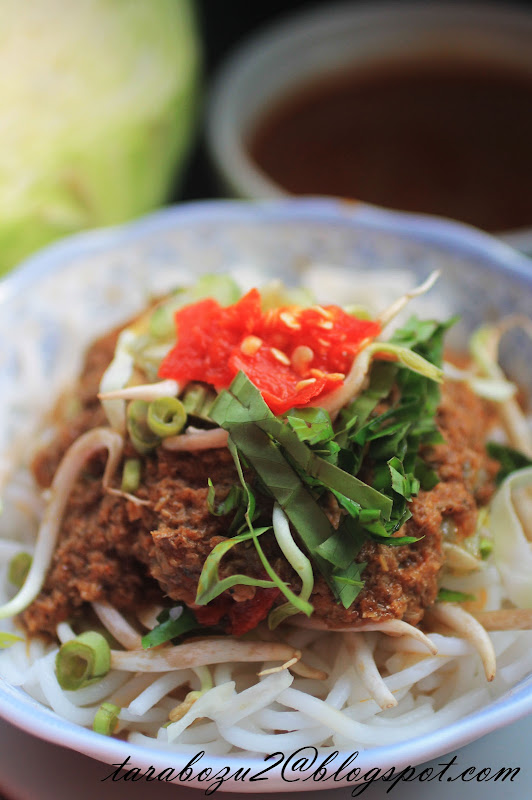 LAKSA TERENGGANU KUAH MERAH versi 2 | AIR TANGAN ZUHAIDA