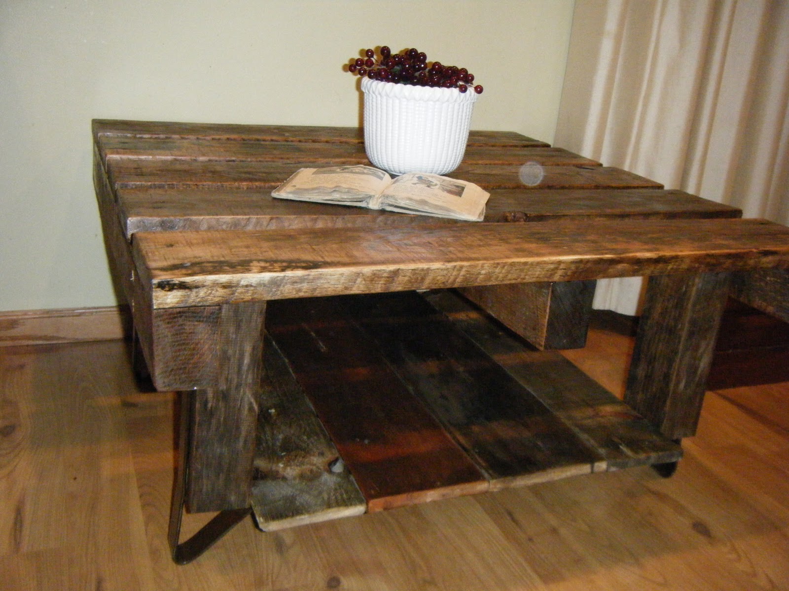 Tattered Lantern: Rustic Pallet Coffee Table $160.00 (SOLD)