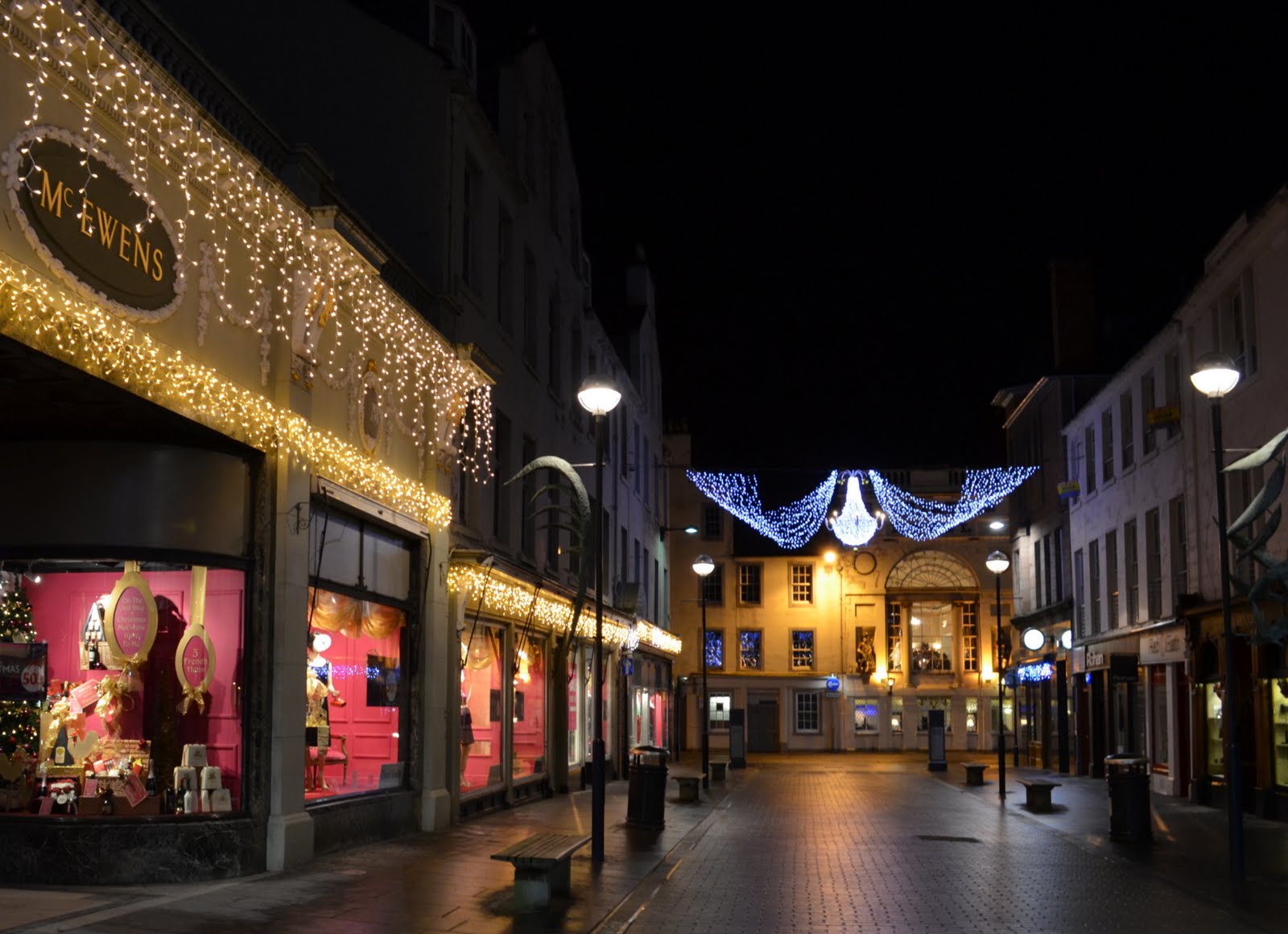 Tour Scotland: Tour Scotland Winter Evening Photograph St John Street ...