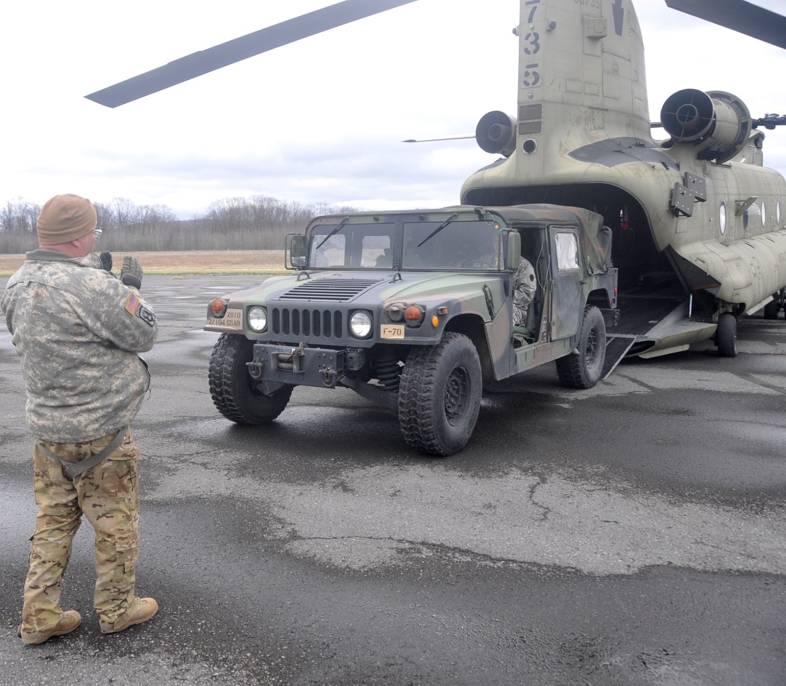Veteran AF: Stuffing a Humvee into a Chinook Helicopter