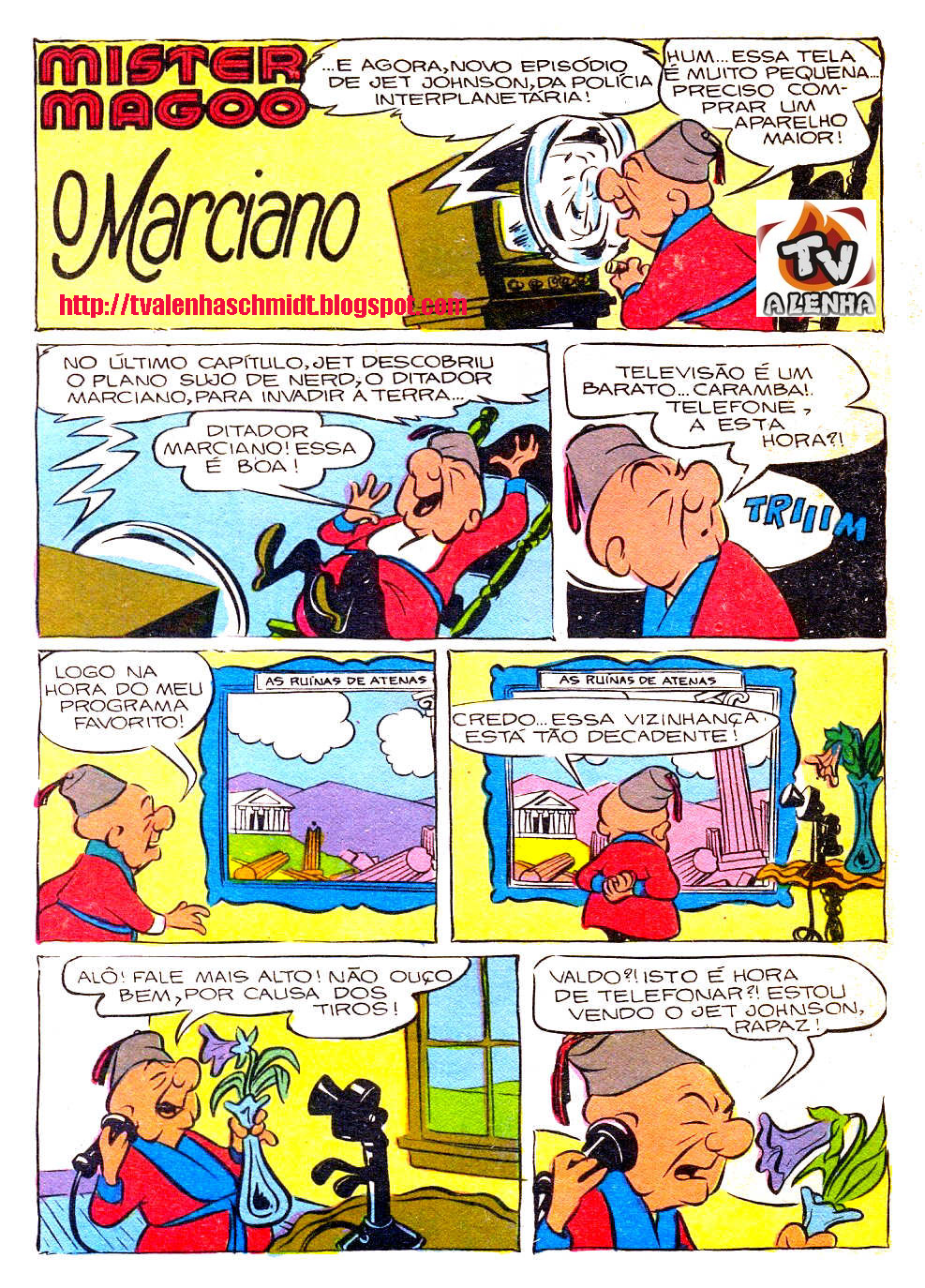 TV A LENHA E O VIAJANTE DO TEMPO: GIBIS ANTIGOS (CLASSIC COMICS ...