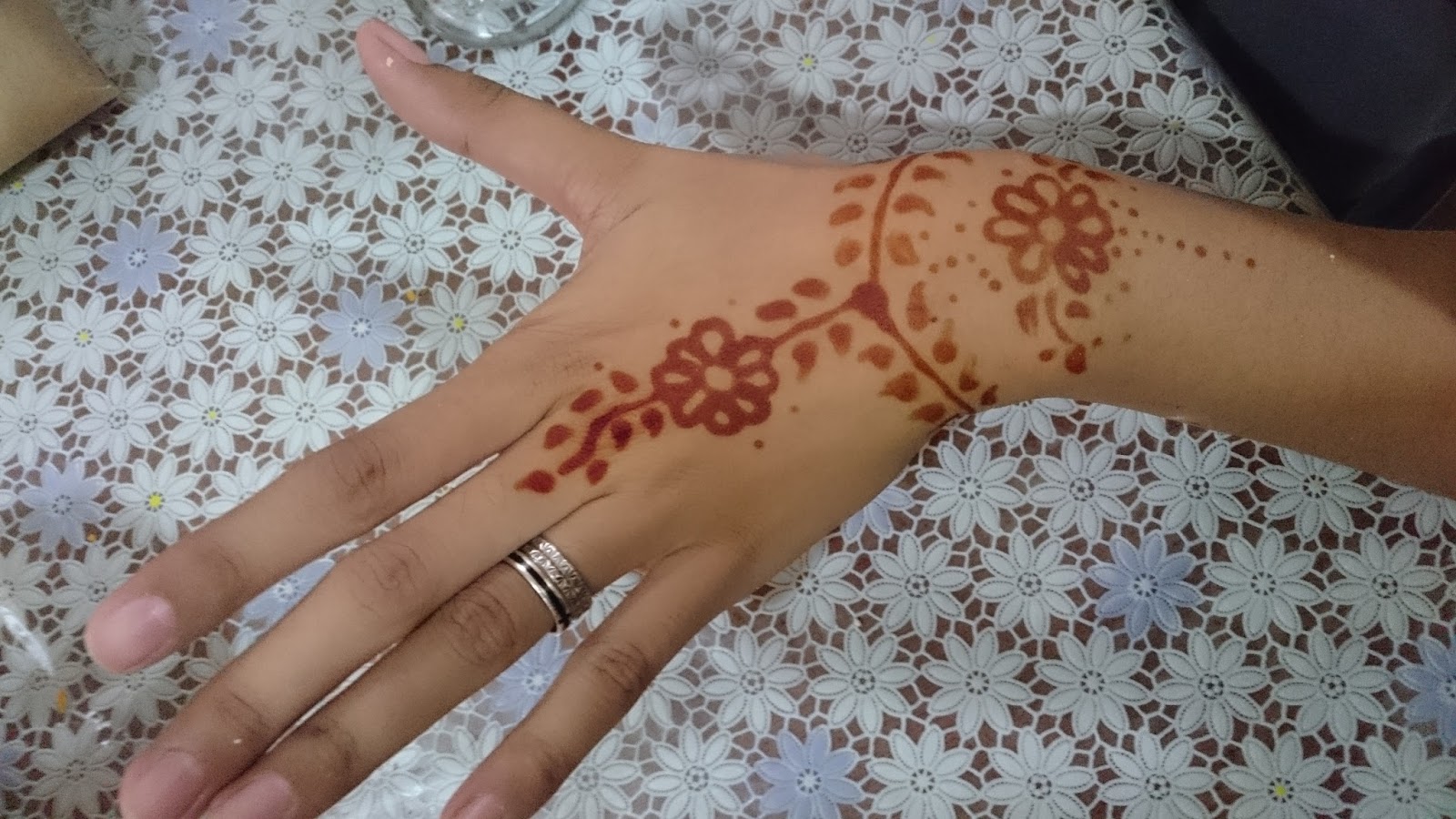 Tato Henna Bunga Mawar