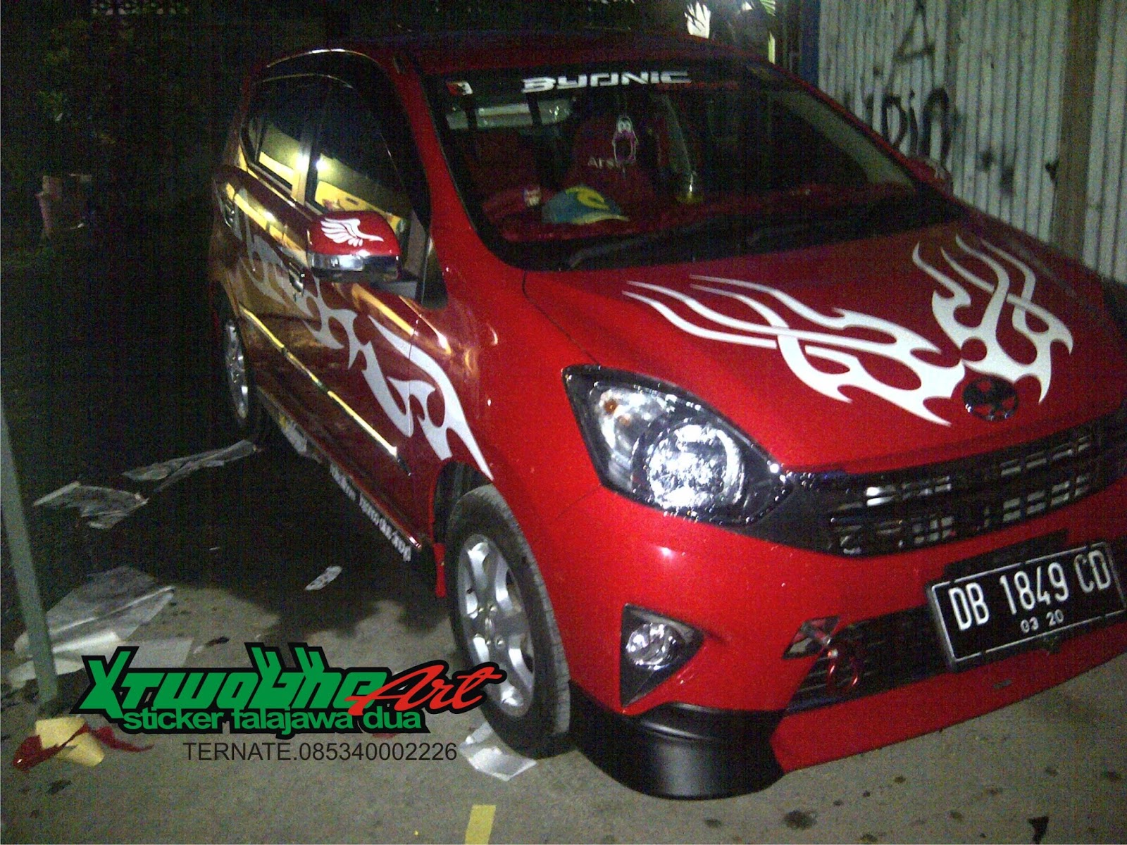 40+ Top Populer Gambar Cutting Stiker Mobil Ayla