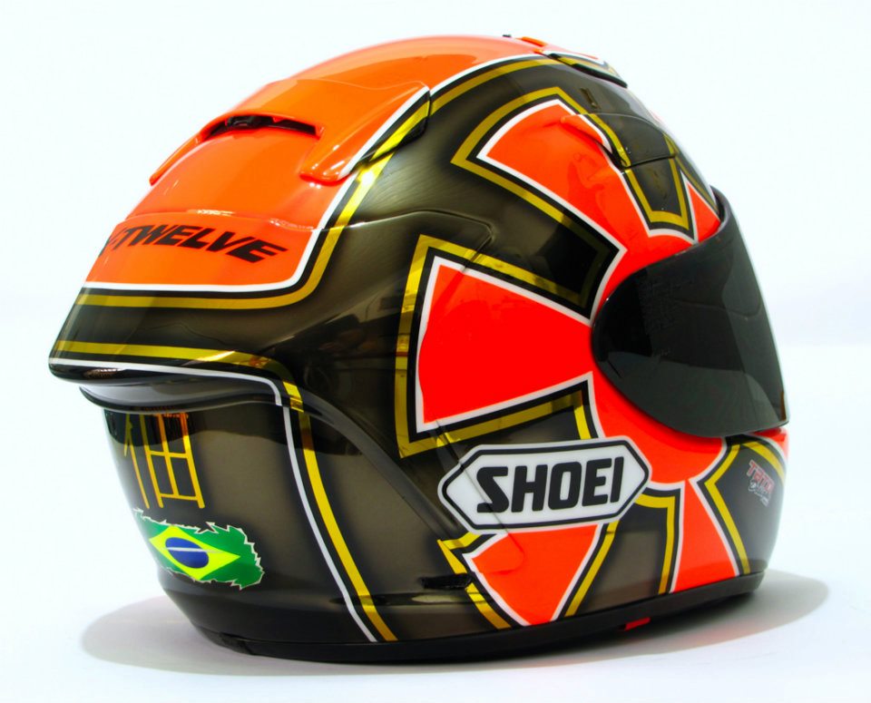 Racing Helmets Garage: Shoei X-12 (X-Spirit II) H.Tsukuda by Tato Designs