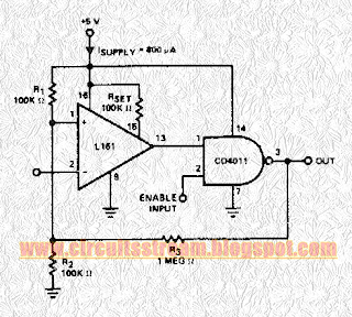 Build a Cmos line Receiver Circuit Diagram