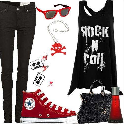 Dicas da Giih: Looks: Rock'n'Roll