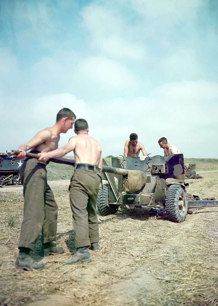 The Invasion of Normandy in colour: Amazing photographs show Allied ...