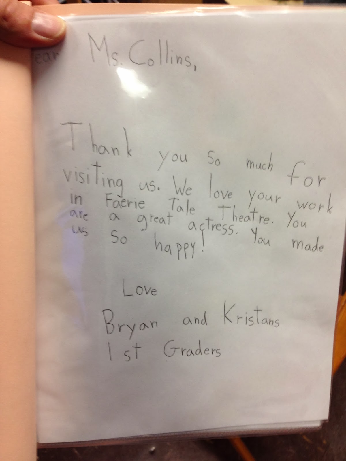 Joan Collins Official News: PS 212 SCHOOL VISIT .. HANSEL & GRETEL ...