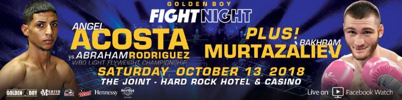 Live Golden Boy Boxing Acosta vs Rodriguez Fight Live Stream on ...