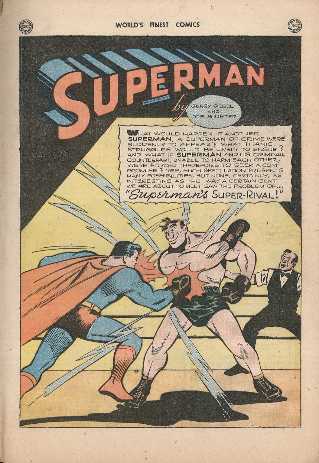 The World's Finest Blog: World's Finest # 31, November/December, 1947